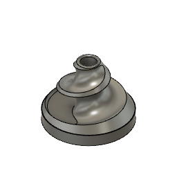 Spiral 45 adapter by Matt Flanigan | Download free STL model ...