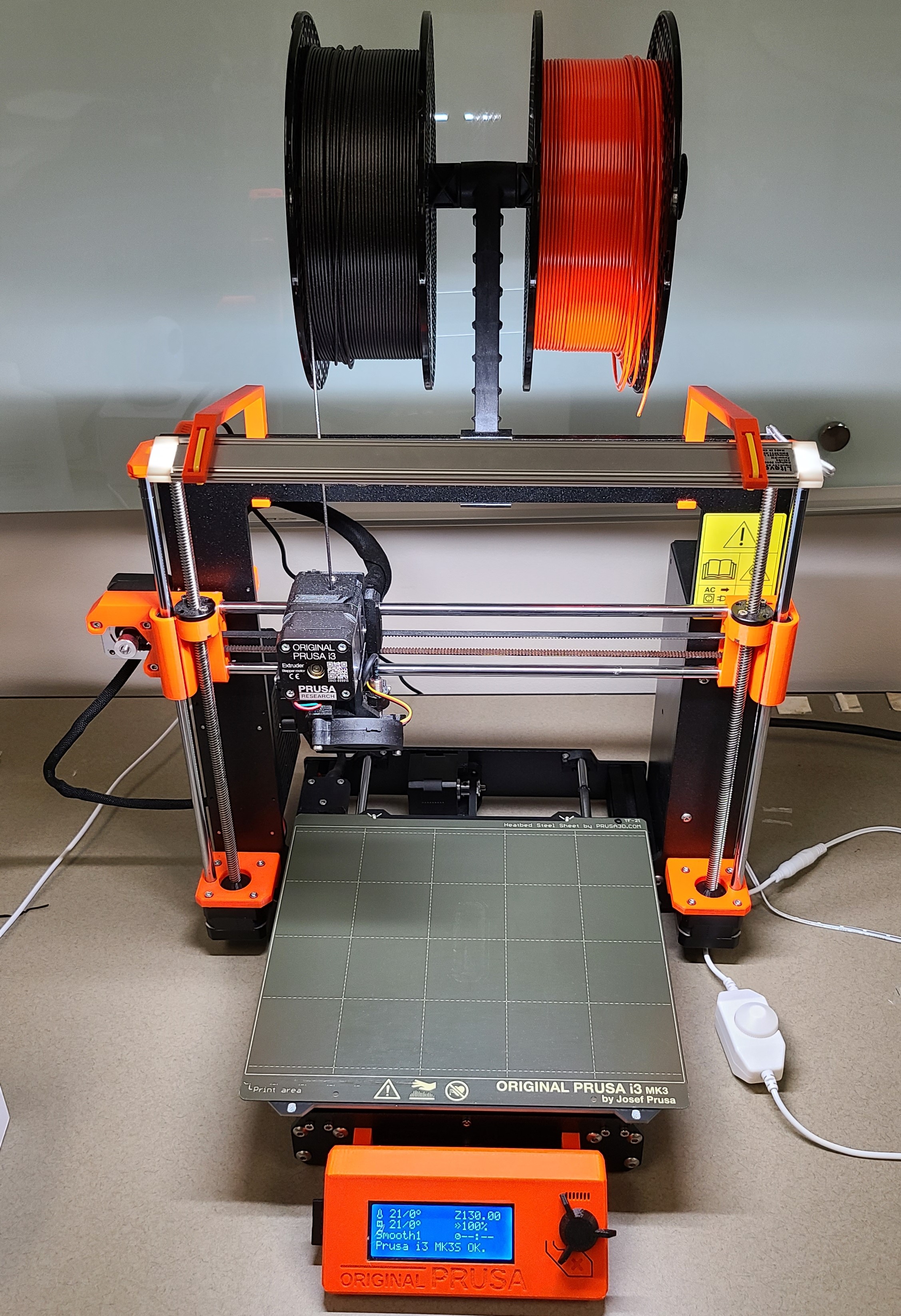 Arms to hold LED bar light for Prusa i3 MK3S by Scotthon | Download ...