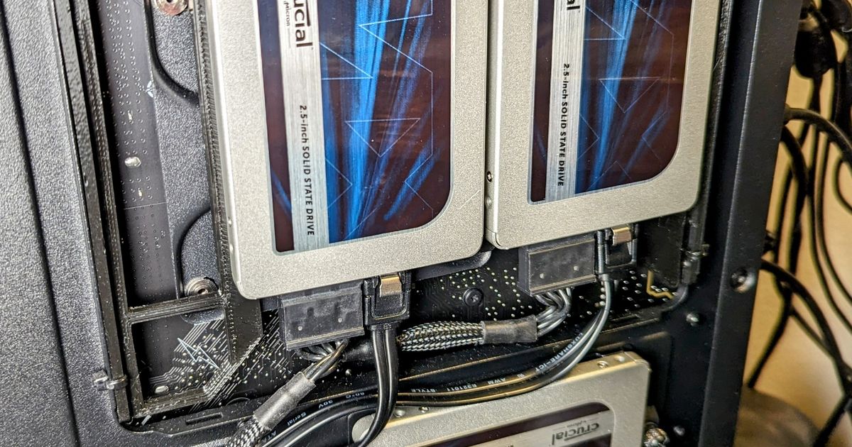 Dual SSD Mount for Jonsbo D31 Computer Case por naschorr | Descargar ...