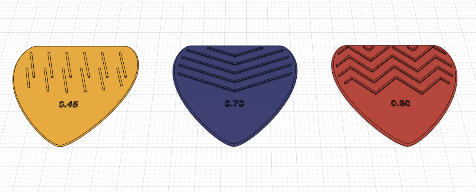 Simple Picks by Andreas Zottl | Download free STL model | Printables.com