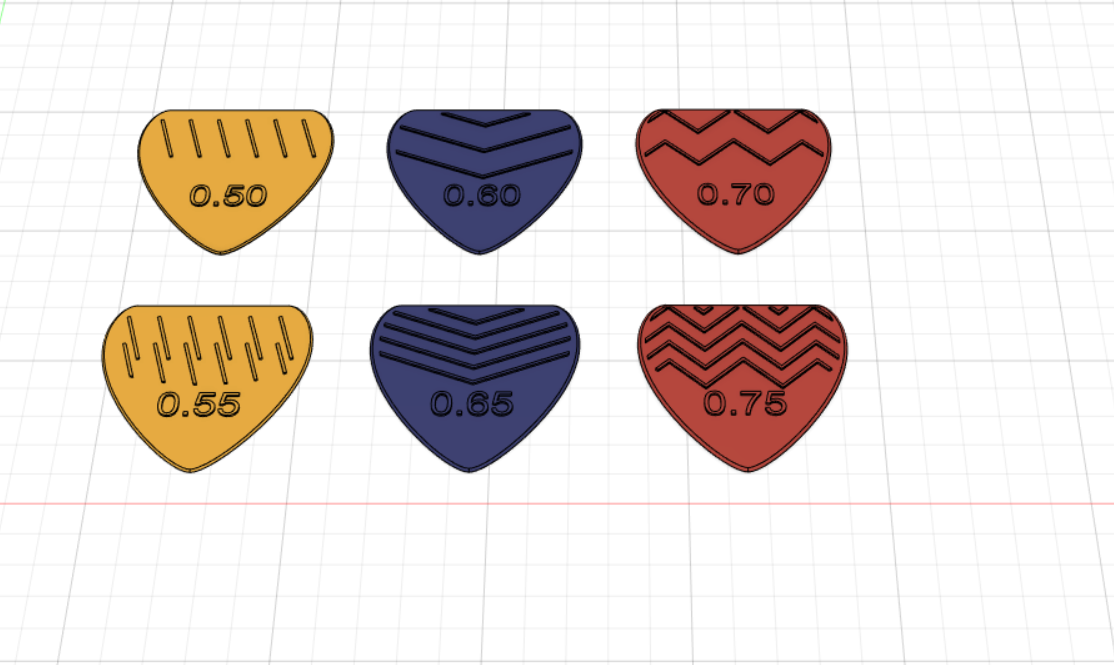 Simple Picks by Annowhat | Download free STL model | Printables.com