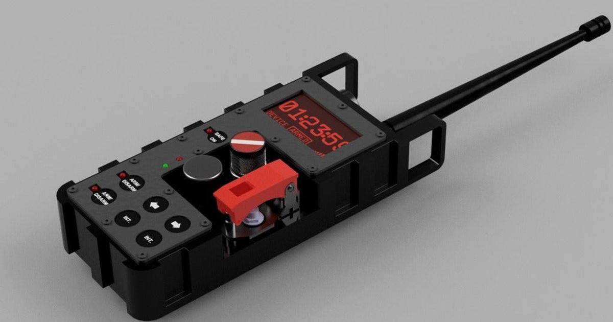 MI: Fallout remote trigger prop by Stefan | Download free STL model ...