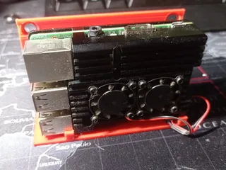 Raspberry Pi Standoff & Mount by BrandonN | Download free STL model ...