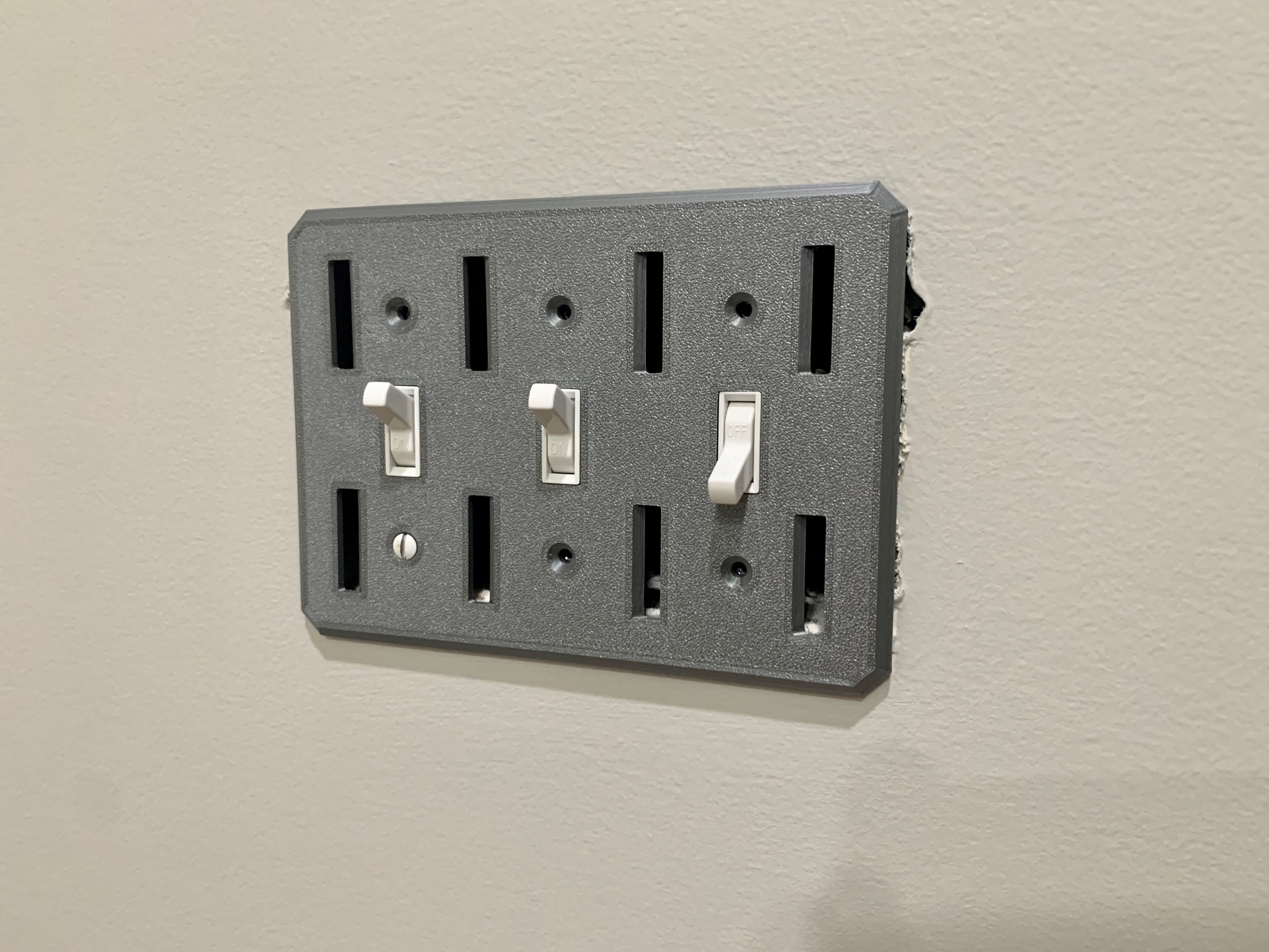 Steampunk Light Switch 3 Gang Switch Plate by Milkman | Download free ...