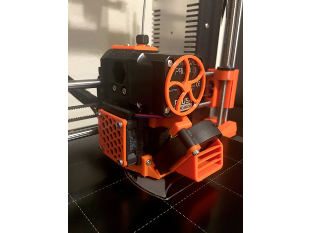 Prusa i3 MK3 Hotend Fan Cover Grille (for black fan without rubber ...