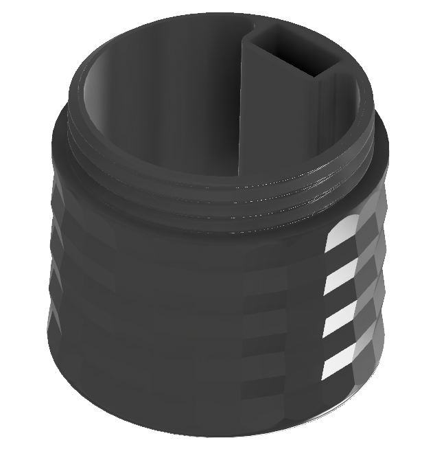 Kratom Storage jar with measuring cup by marsl | Download free STL ...