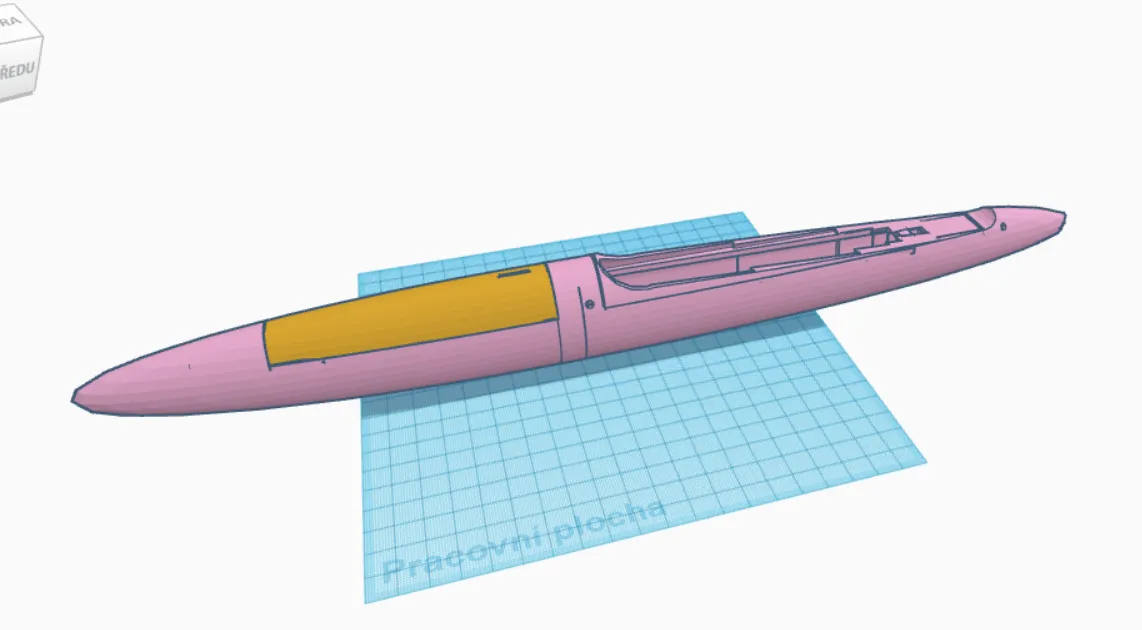RC házedlo V1 - RC plane by T-CHER | Download free STL model ...