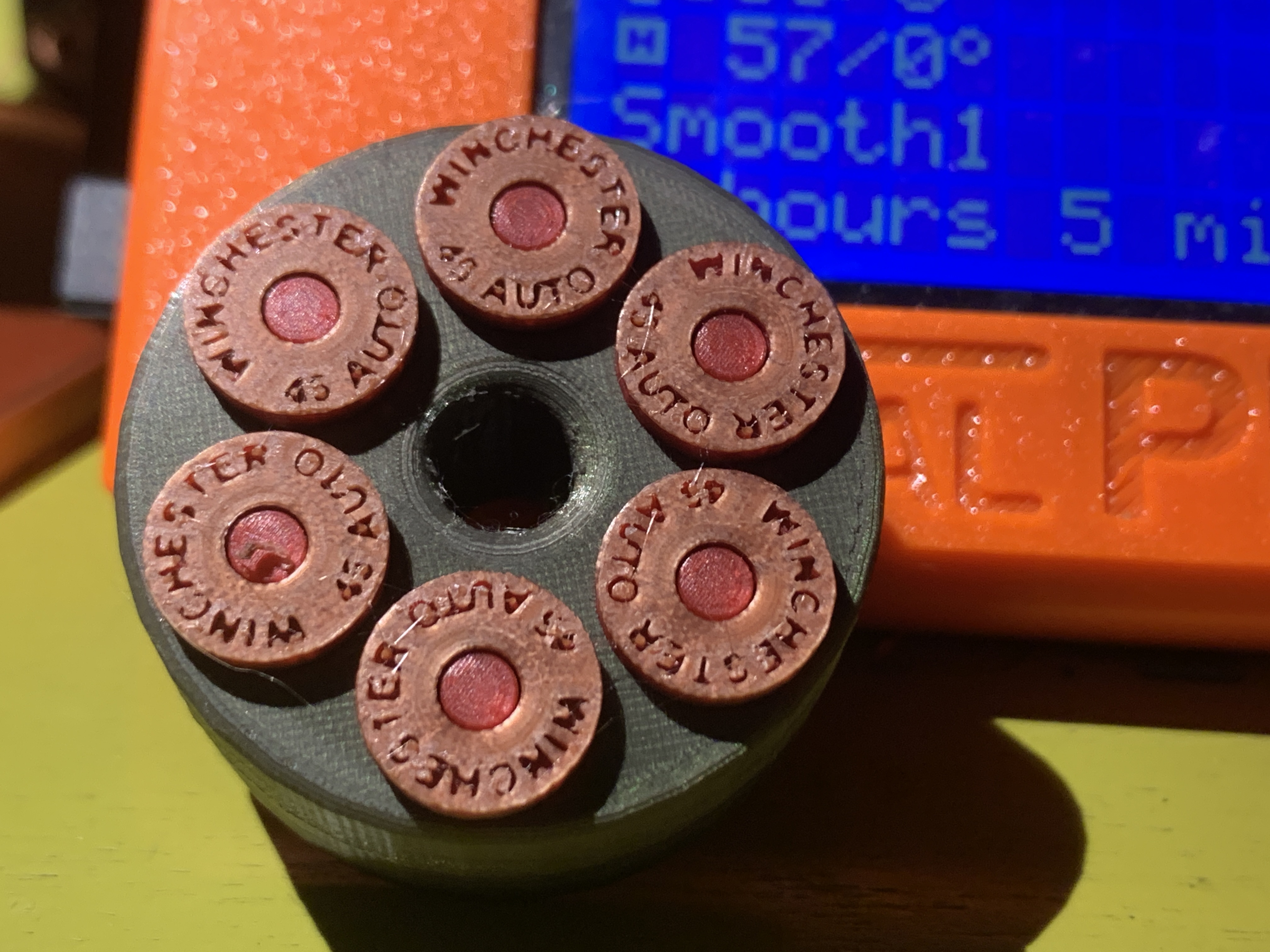 .45 Caliber 45rpm adapter by pLfuego | Download free STL model ...