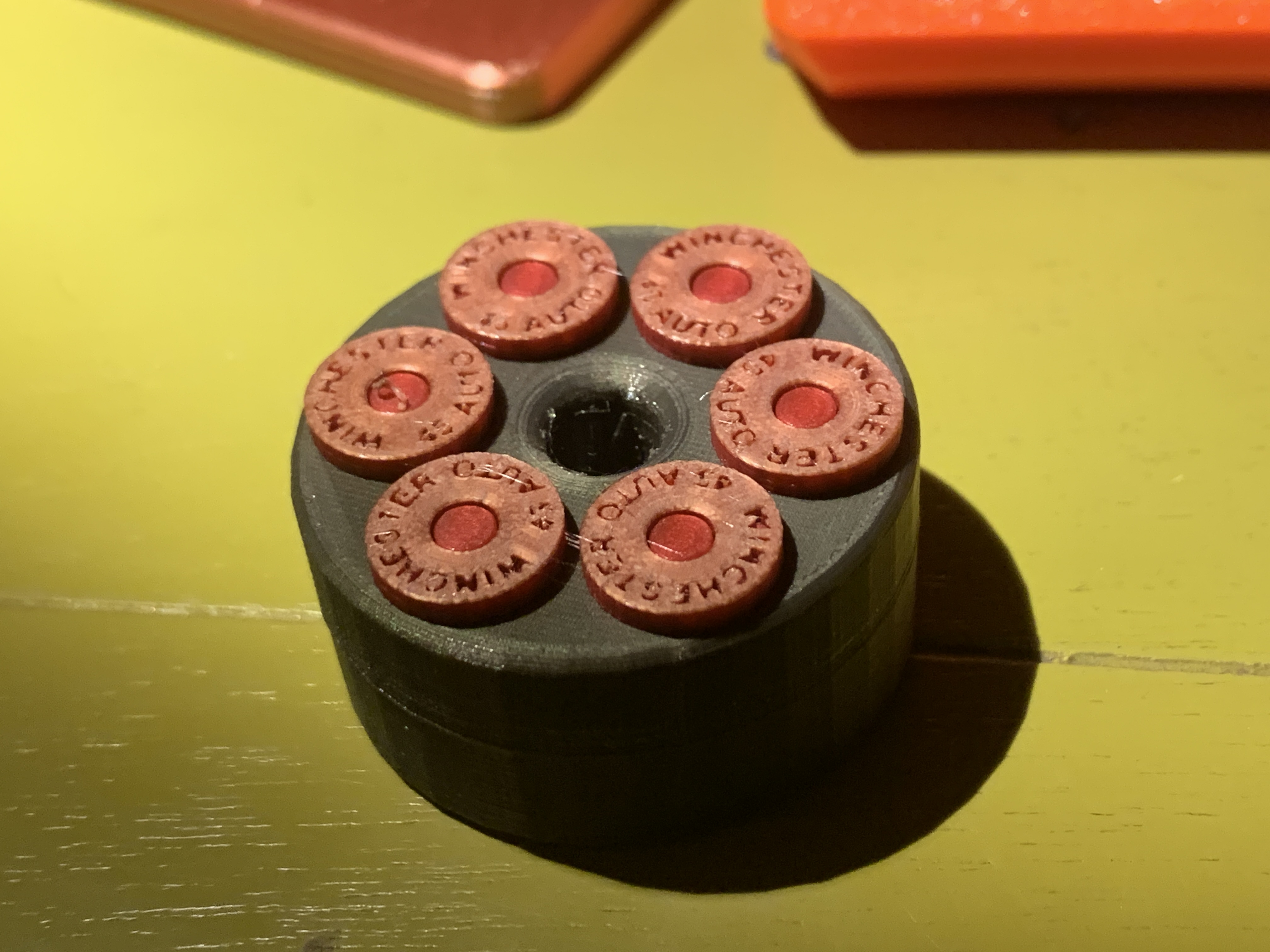 .45 Caliber 45rpm adapter by pLfuego | Download free STL model ...