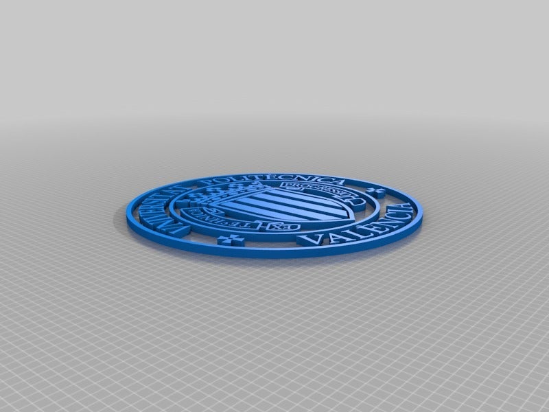 UPV 3D logo by misan | Download free STL model | Printables.com