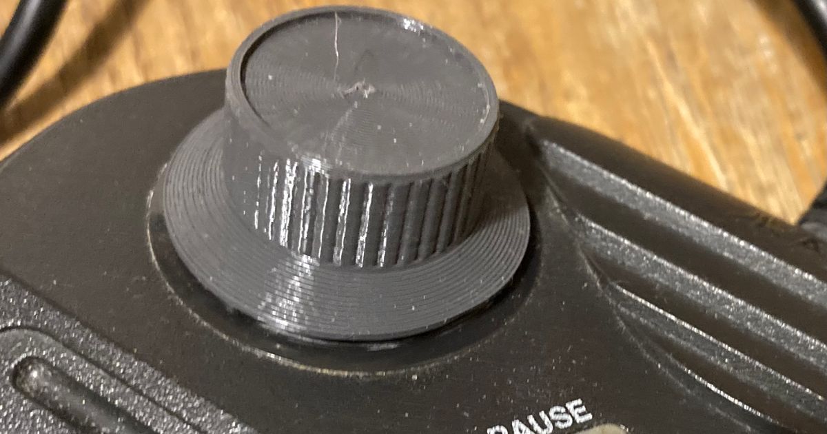 Tempest knob for Atari Jaguar rotary jagpad by krupkaj | Download free ...