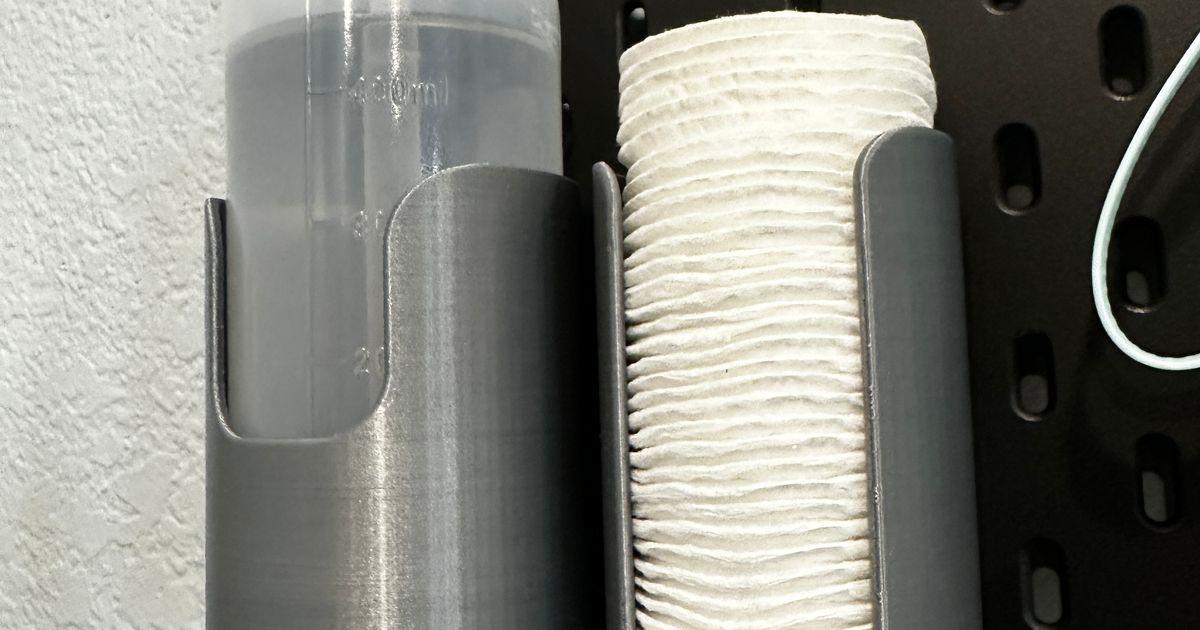 Skadis Alcohol Pad Holder by Matthew Grupe | Download free STL model ...