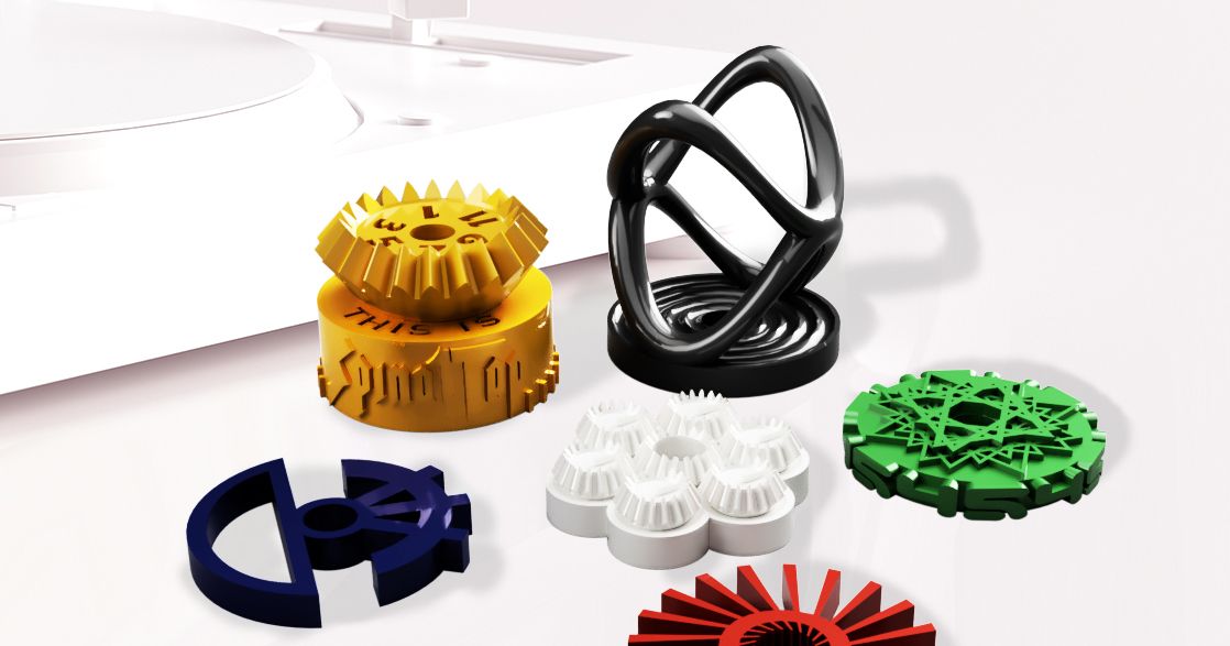 Adapters for 45 Vinyl Records by Julie Bowen | Download free STL model ...