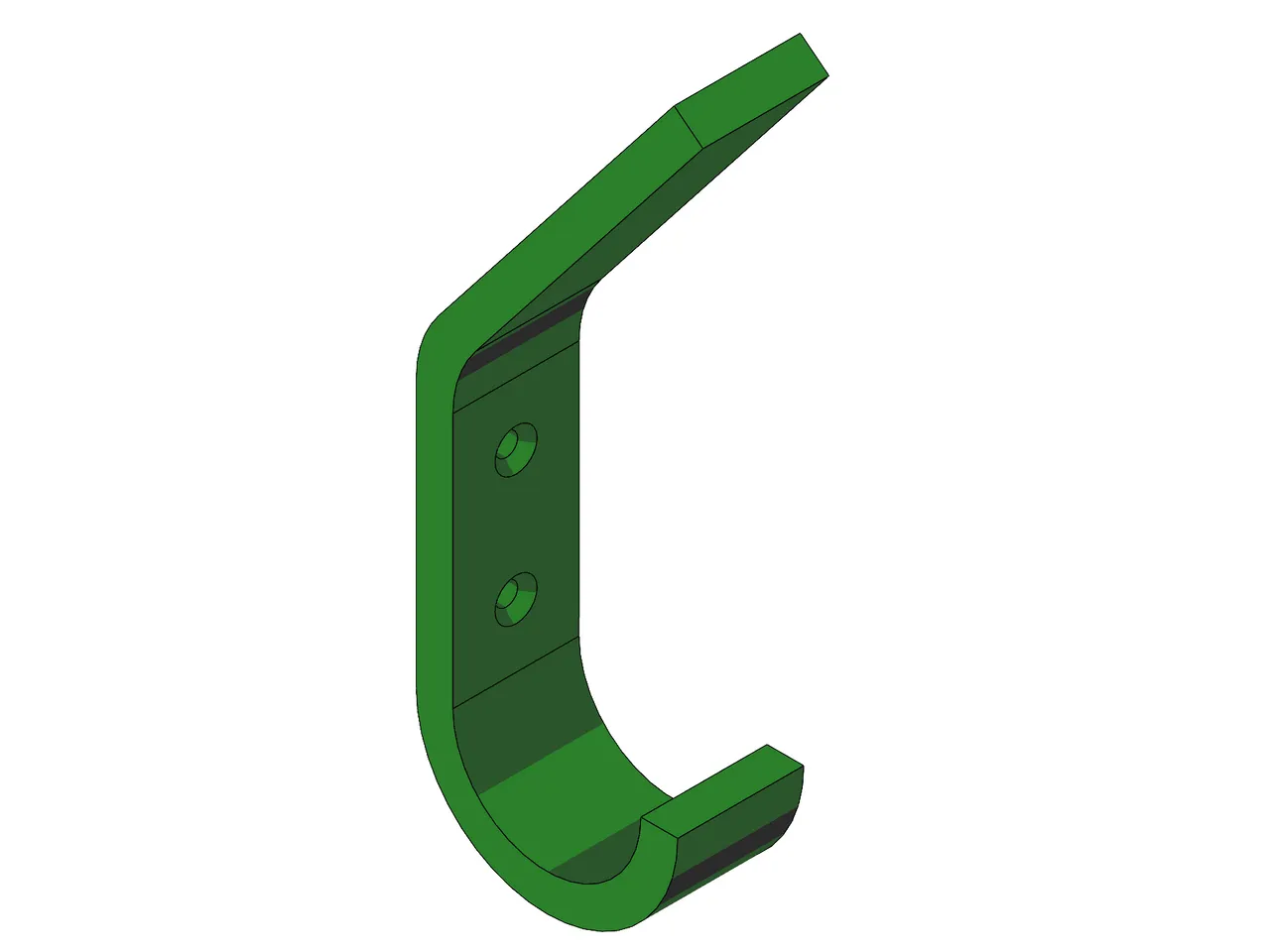 Coat Hook by Georgi Valkov | Download free STL model | Printables.com
