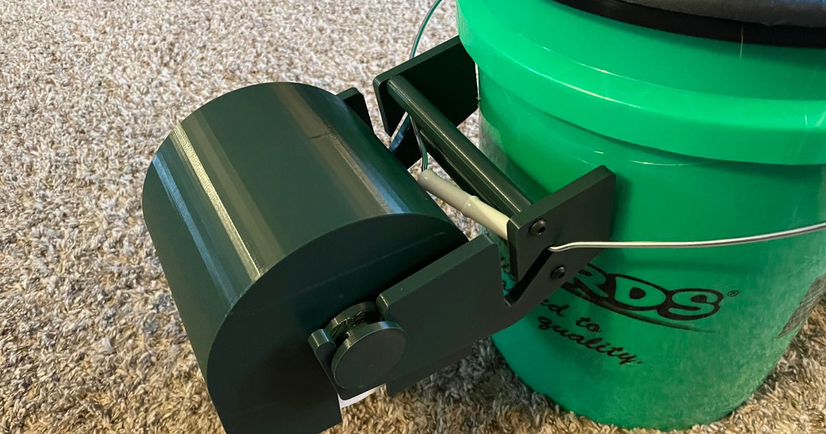Bucket Toilet Paper Roll Holder And Cover By Awakebyjava Download