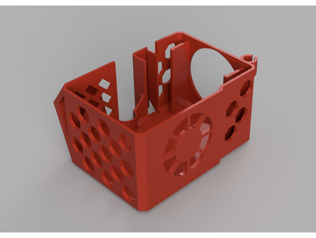 QIDI X-Max X-Plus I-Mate (S) Advanced Extruder Cover by humebeam ...