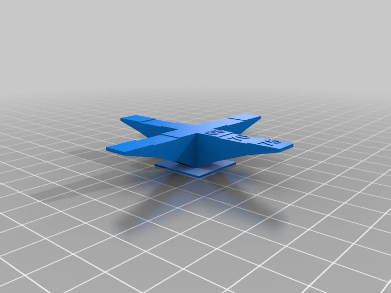 Overhang Test in Four Directions - 65 to 75 degrees by humebeam ...