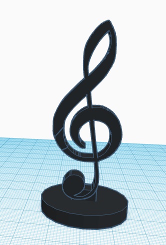 Clé de sol by Ikare | Download free STL model | Printables.com