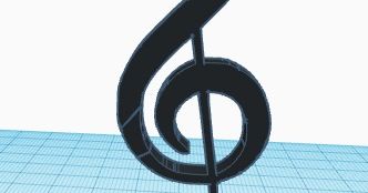 Clé de sol by Ikare | Download free STL model | Printables.com