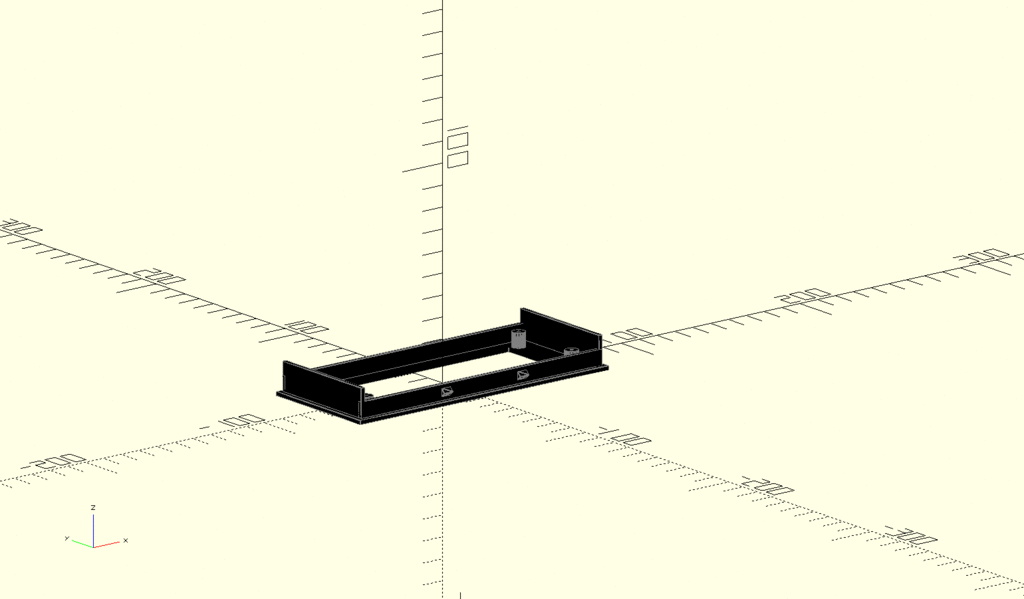 Universal Mounting Mask for LCD Modules by Pedja | Download free STL ...