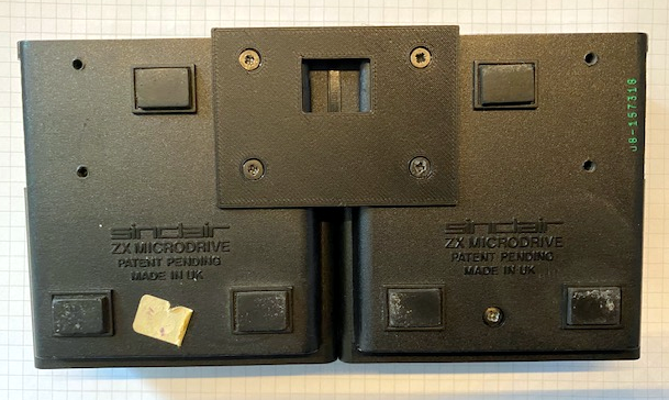 Sinclair ZX Spectrum Microdrive Fixing Bracket by TomDD | Download free ...