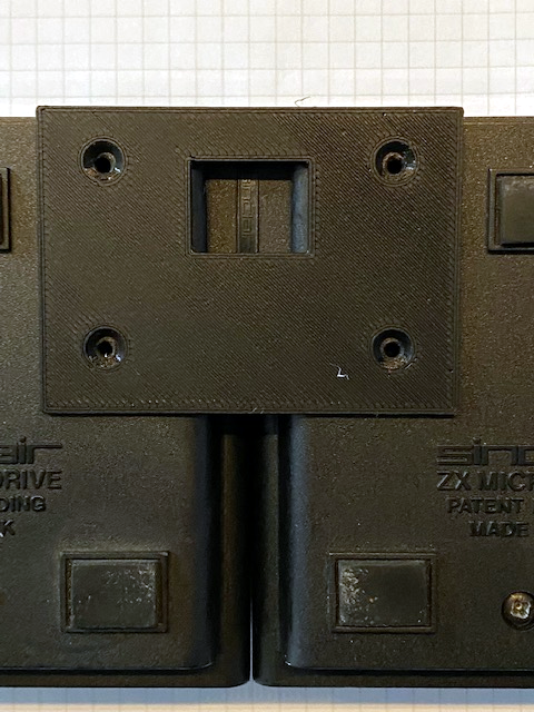 Sinclair ZX Spectrum Microdrive Fixing Bracket by TomDD | Download free ...