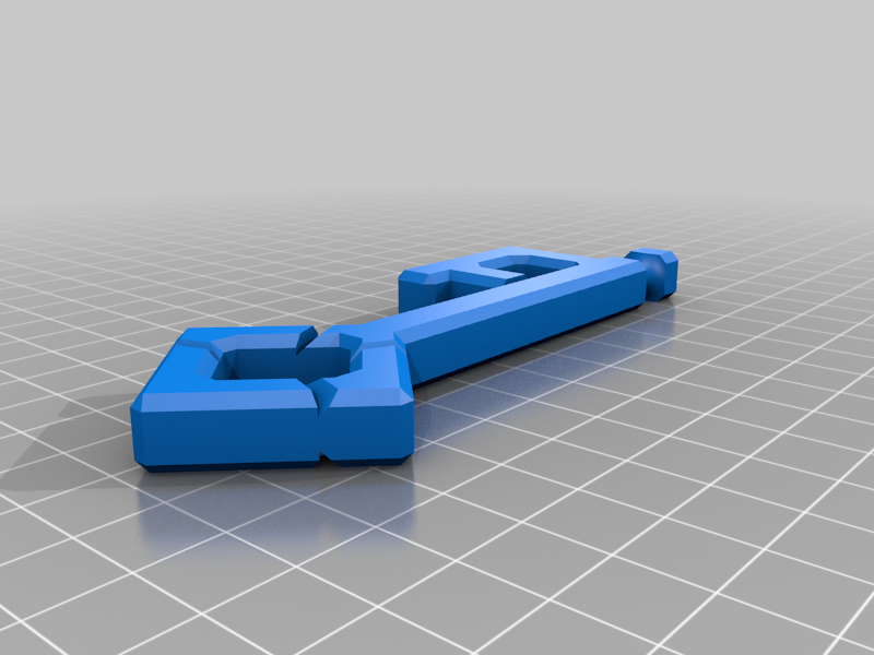 2 piece key puzzle by Zaphod Beeblebrox | Download free STL model ...