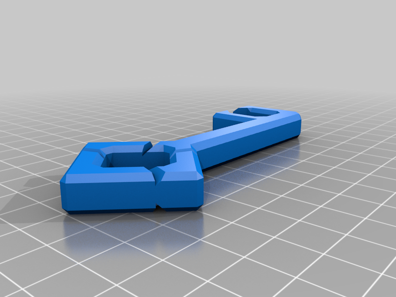 2 piece key puzzle by Zaphod Beeblebrox | Download free STL model ...