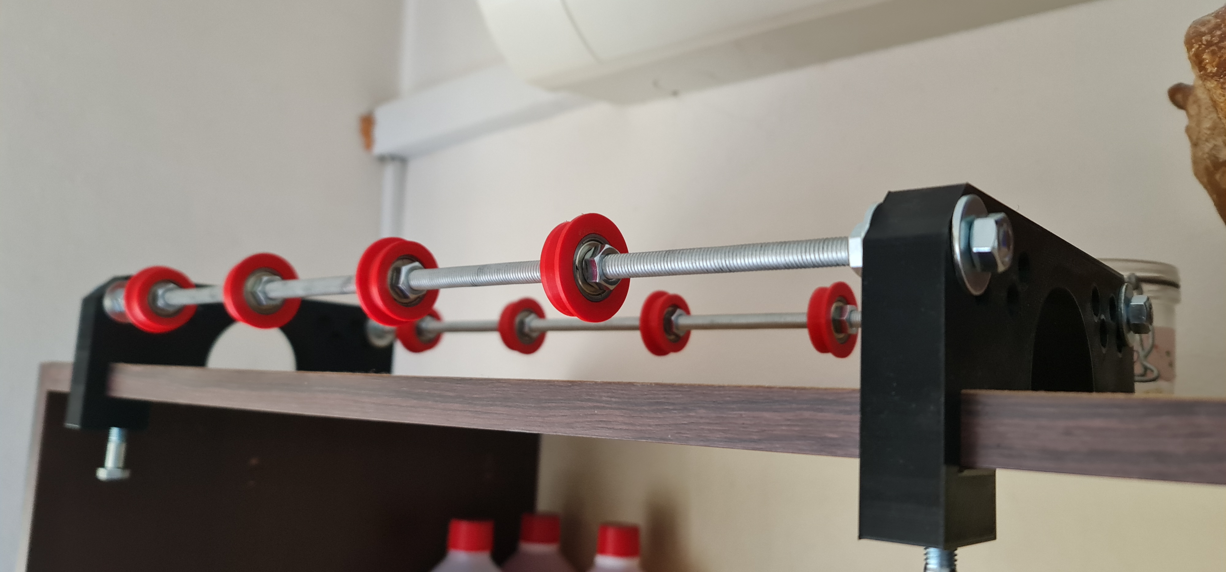 Universal Filament spool Stand Roller by DarkPrinc | Download free STL ...