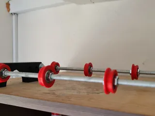 Universal Filament spool Stand Roller by DarkPrinc | Download free STL ...