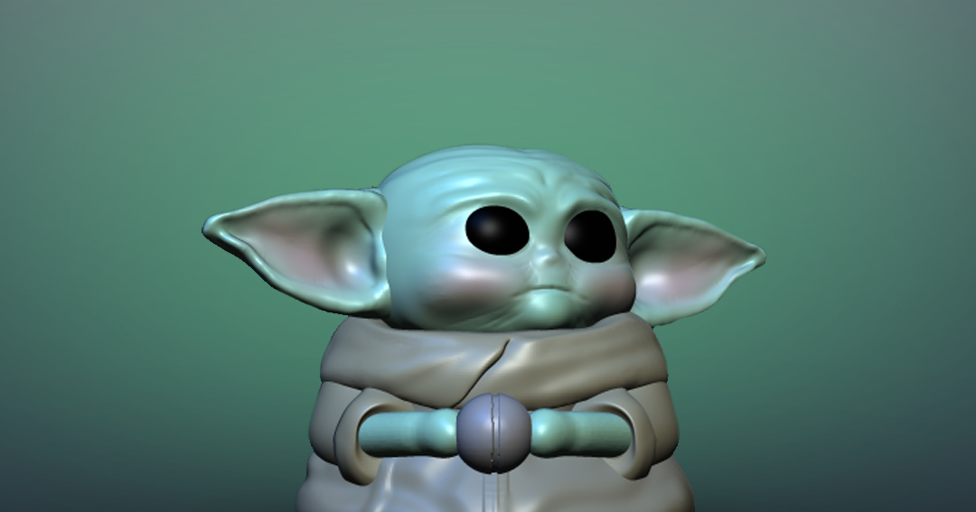 STAR WARS DOUBLE BIT: BABY YODA by Blenkhorn | Download free STL model ...