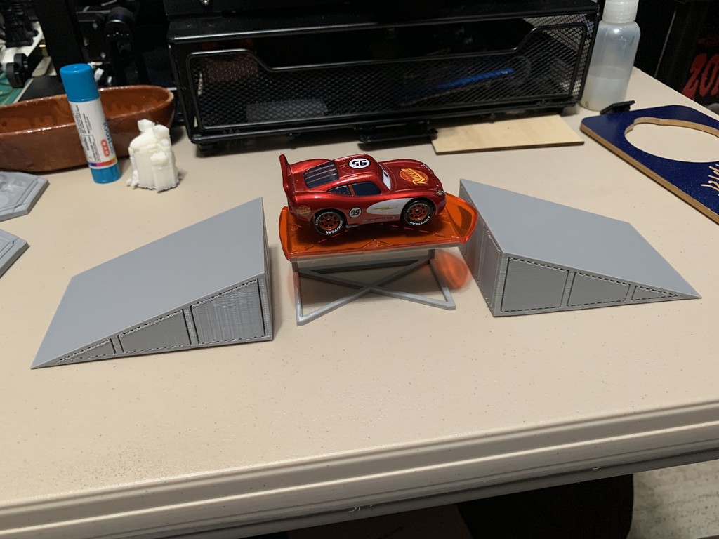 Jump ramp for Car Wars/Gaslands by Al Griego | Download free STL model ...