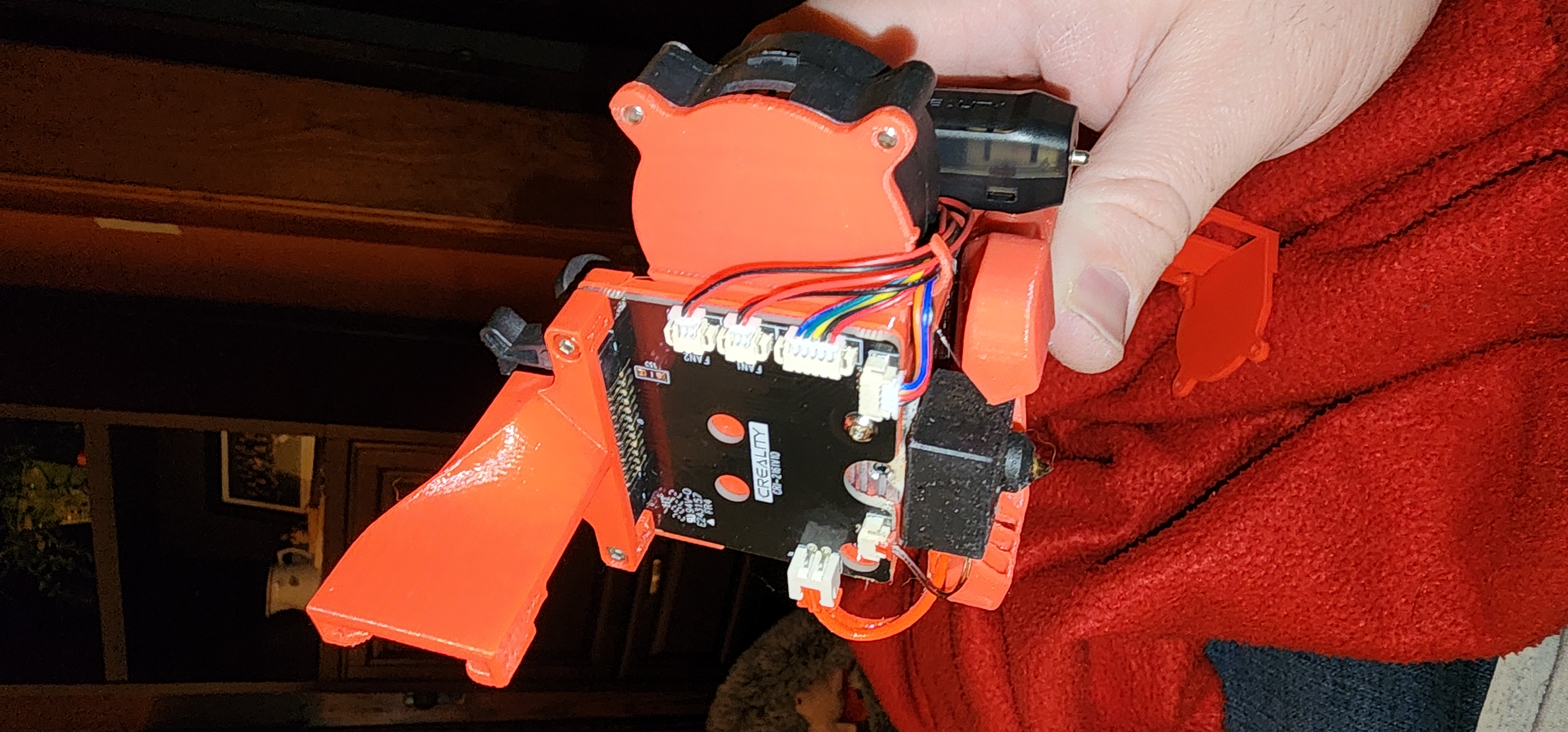 Ender 3 sprite hotend 4020 Fan by Wallace3D | Download free STL model ...