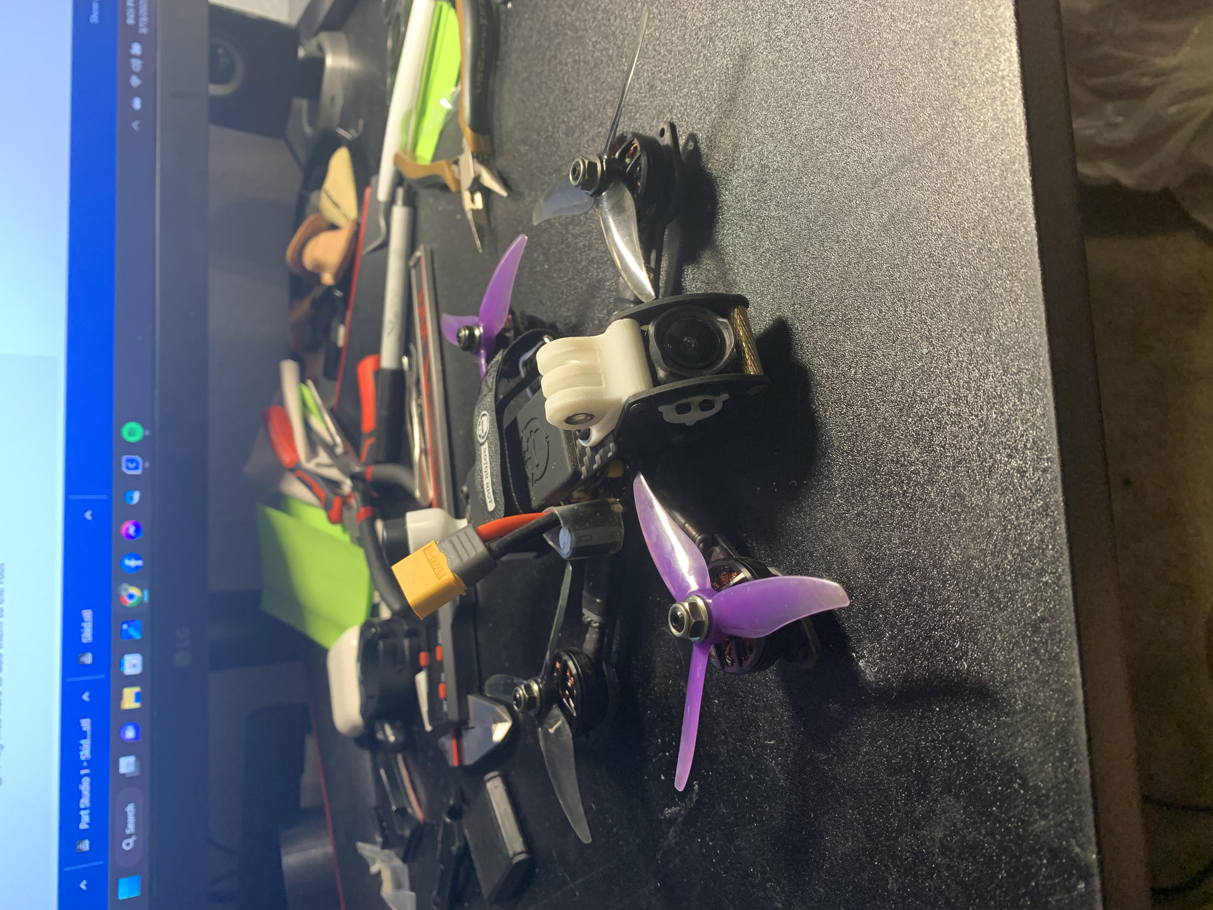 Rotor Riot SkyLite Kuad Skids by Evan Walker | Download free STL model ...