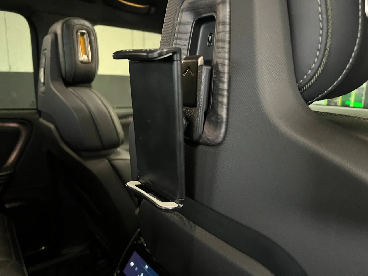 OpenSourceEV Seat Back Tablet Mount V2 HD for Rivian R1T & R1S by Rob ...