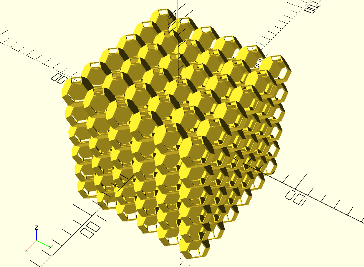 Truncated Octahedron Infill por gringer | Descargar modelo STL gratuito ...
