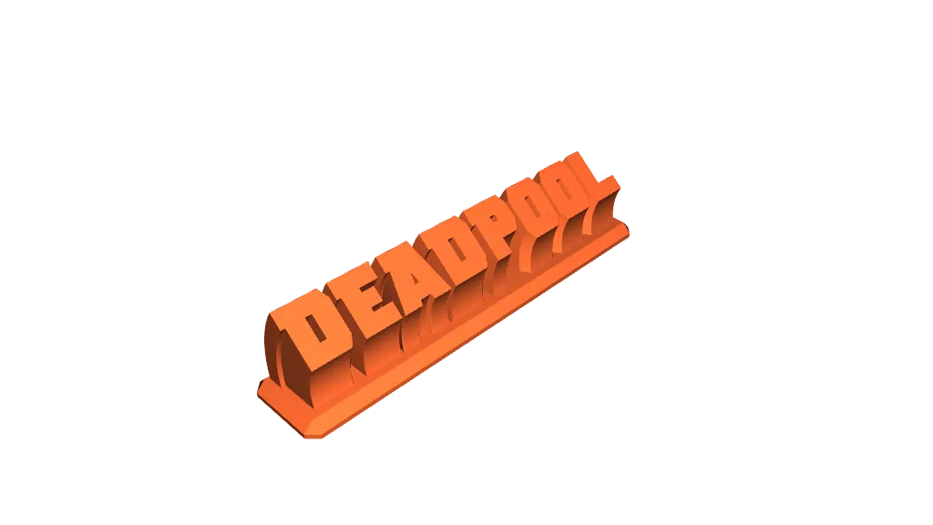 Logotipo De Deadpool De Minecraft