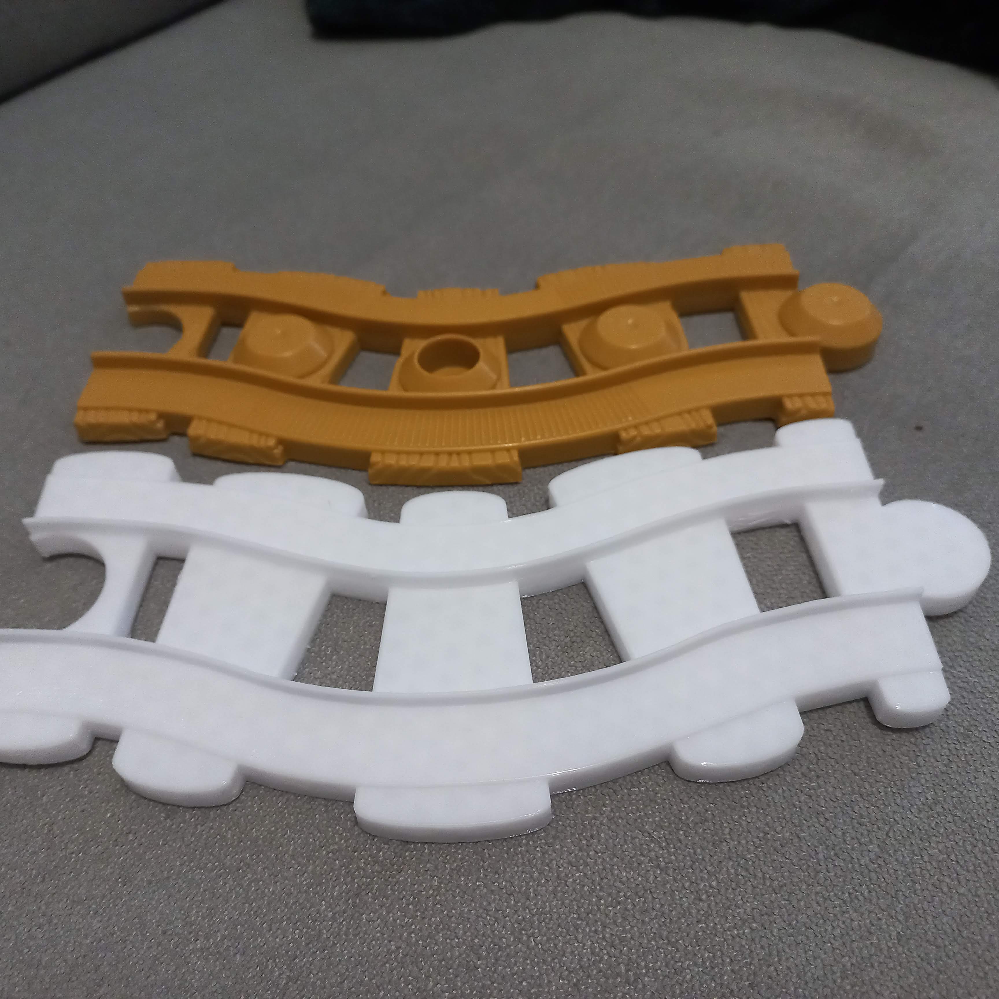 Mega blocks - train tracks by Louis Pomathiod | Download free STL model ...