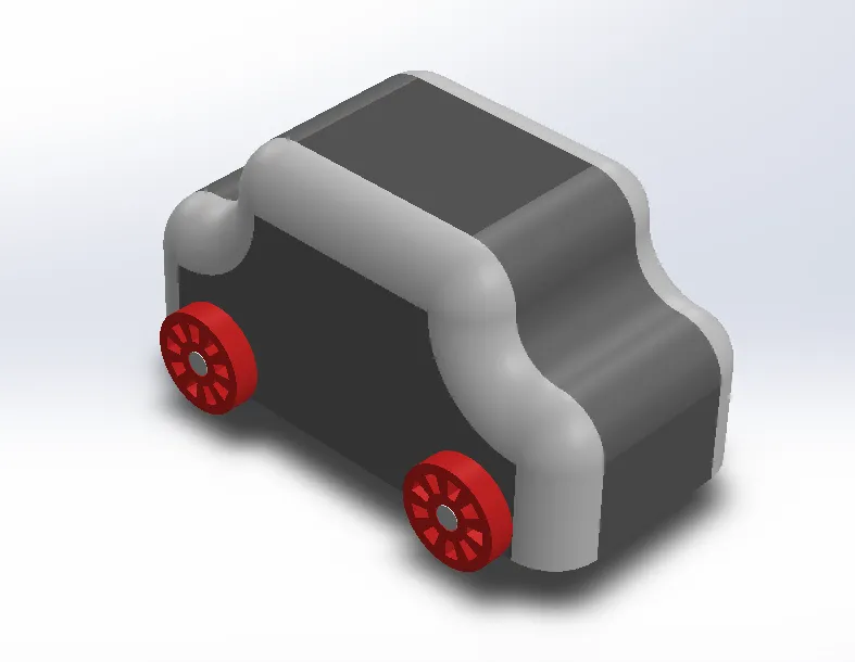 Moving car by Omer Meshy | Download free STL model | Printables.com