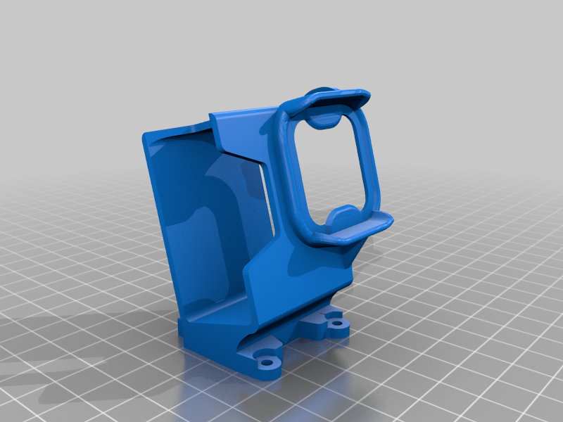 Flywoo Mr.Croc 7'' Gopro Hero 8 FPV Mount by beeRacer | Download free ...