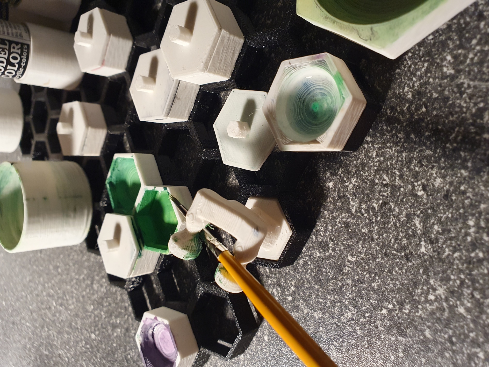 Modular palette and paint system von Antoine | Kostenloses STL-Modell ...