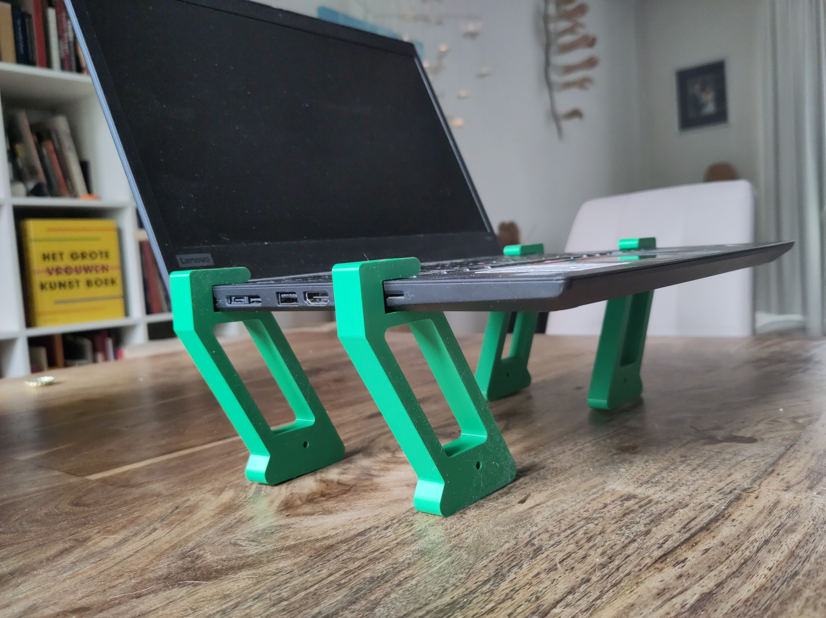 Elevated Laptop stand for Thinkpad T490 by jhaand | Download free STL ...