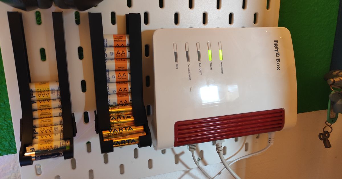 Skadis FRITZ!Box 7530 Mounts by Jannik Landgraf | Download free STL ...