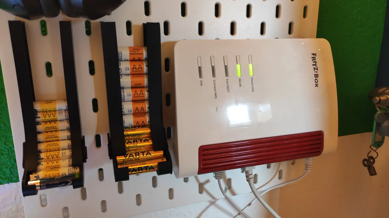 Skadis FRITZ!Box 7530 Mounts by JL_Design | Download free STL model ...