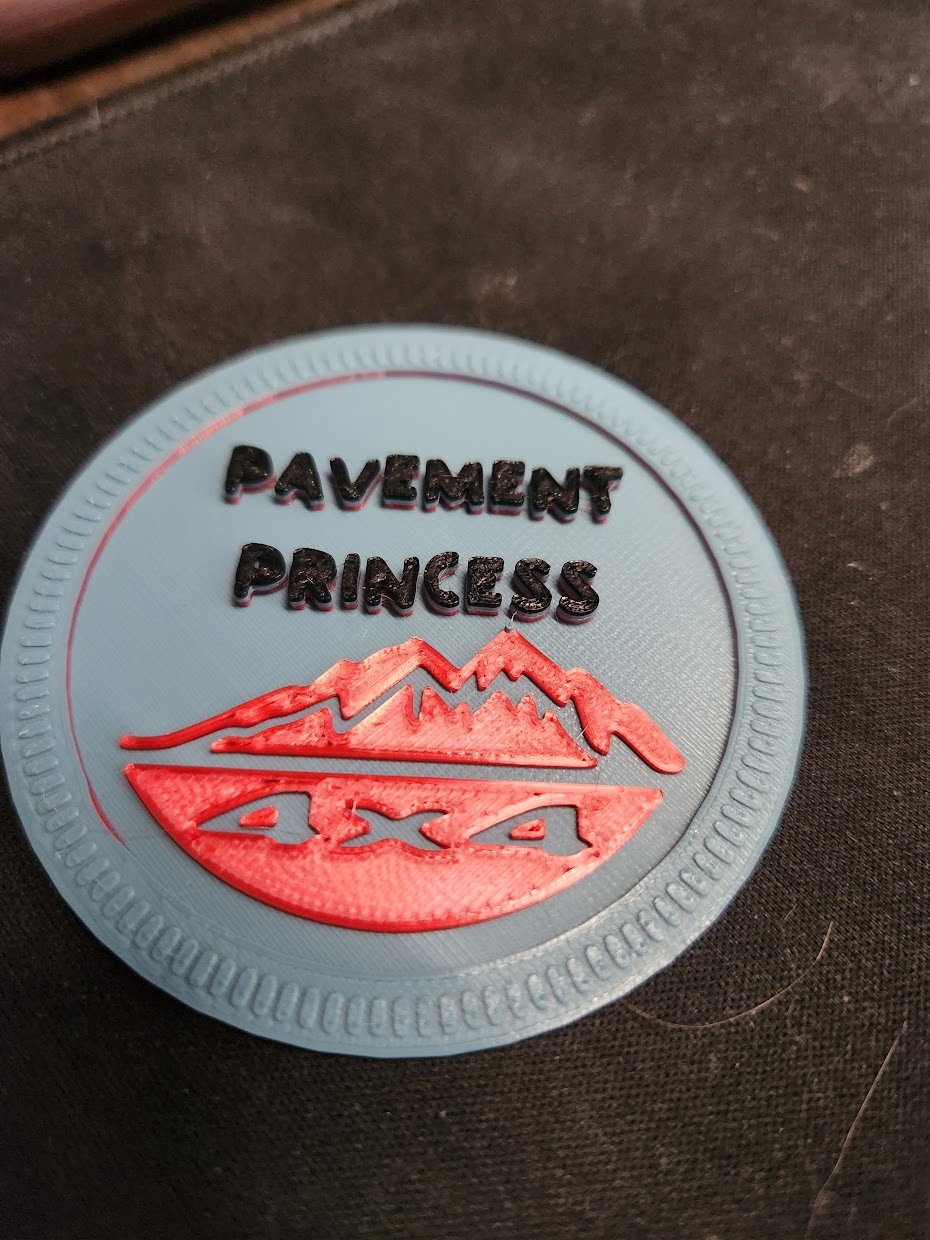 Jeep Badge- Pavement Princess von brizian | Kostenloses STL-Modell ...