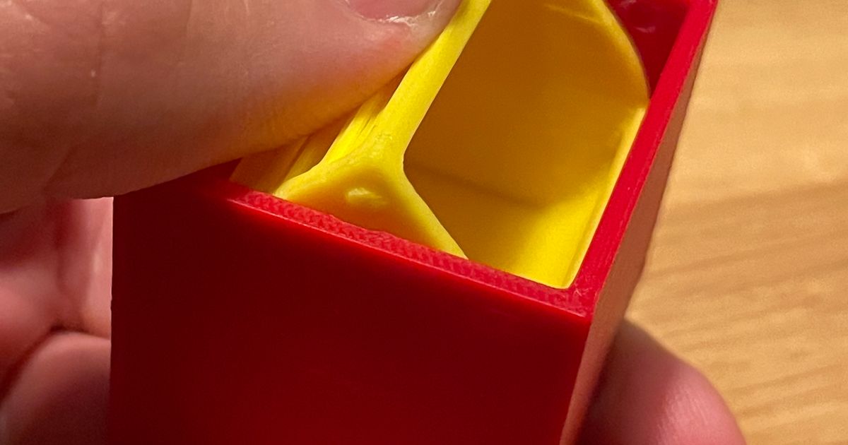 Flippy Box with rolling/flipping drawer by M4d M4xx | Download free STL ...