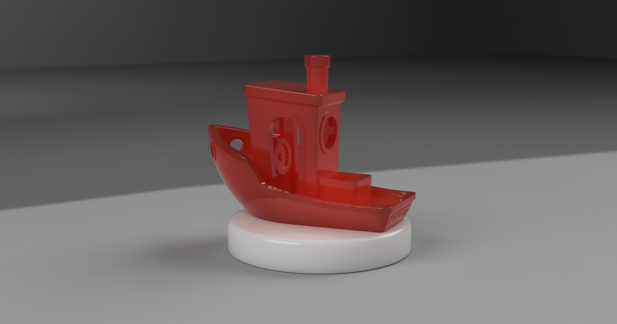 Mini Benchy 45 Adapter by ScottyPrints | Download free STL model ...