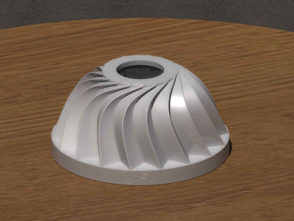 "Fresh cream" - 45 RPM Record hole adaptor - Contest by Guido ...