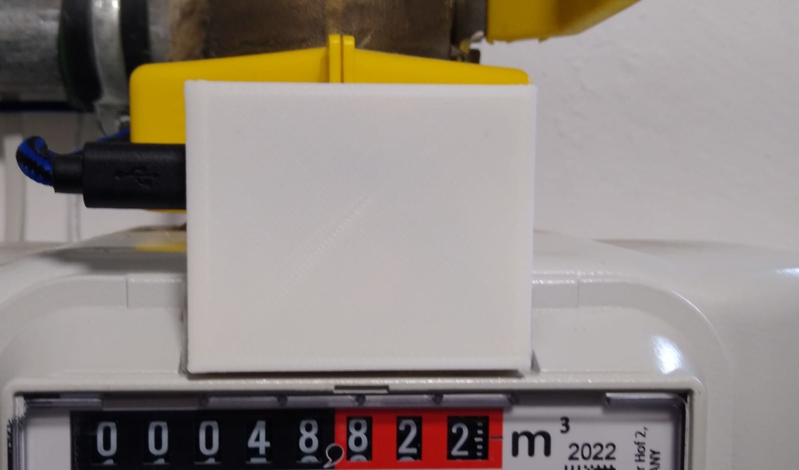 G4 RF1 Gaszähler Gas Meter Readout Adapter with Electronics Space by ...