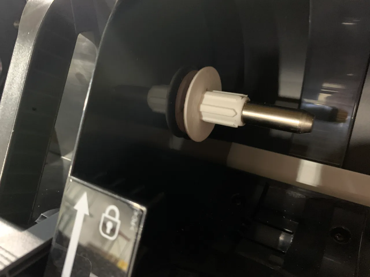 Epson Paper Spool Gear/Holder by Rifraf | Download free STL model ...